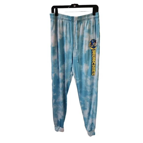 cap'n crunch | Pants | Capn Crunch Blue Tie Dye Pajama Pants | Poshmark